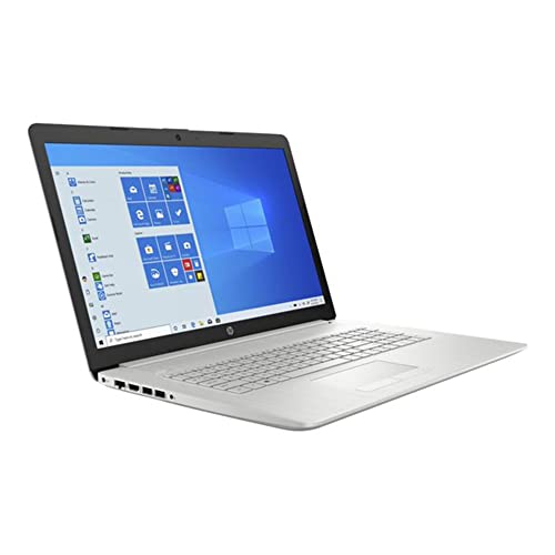 2022 HP 17.3" FHD Laptop Computer, 11th Gen Intel Core i3-1115G4 Processor, 8GB DDR4 RAM, 256GB PCIe SSD, Intel UHD Graphics, HD Camera, HDMI, Bluetooth, Windows 11, Silver, 32GB SnowBell USB Card