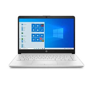 hp 14″ ryzen 3 4gb/128gb laptop-silver (google classroom compatible)