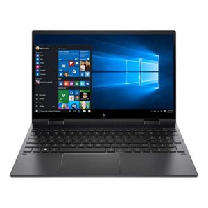 HP 2022 Envy 2-in-1 15.6 inch FHD IPS Touchscreen Laptop AMD 8-Core Ryzen 7 5700U Radeon Graphics 64GB DDR4 2TB NVMe SSD USB-C HDMI2.0 WiFi AX Webcam Fingerprint Backlit Windows 11 Pro w/RE USB