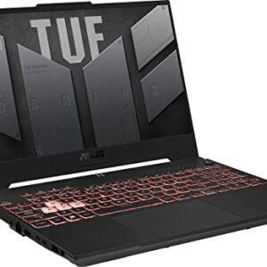 ASUS 2022 TUF Gaming A15 15.6" FHD 144Hz Gaming Laptop - AMD Ryzen 7 -6800H -RTX 3050 Ti, DDR5, MUX, RGB Backlit KB, WiFi 6, Win 11, w/HDMI(16GB RAM 512GB SSD)