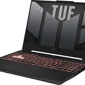 ASUS 2022 TUF Gaming A15 15.6" FHD 144Hz Gaming Laptop - AMD Ryzen 7 -6800H -RTX 3050 Ti, DDR5, MUX, RGB Backlit KB, WiFi 6, Win 11, w/HDMI(16GB RAM 512GB SSD)