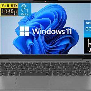 Lenovo Newest 15 IdeaPad 3 15.6" FHD Touchscreen Laptop, 11th Gen Intel i5-1135G7(Beat i7-1065G7), 20GB DDR4 RAM, 1TB SSD, Webcam, Backlit Keyboard, WiFi 6, USB-C, HDMI, Windows 11S+JVQ MP