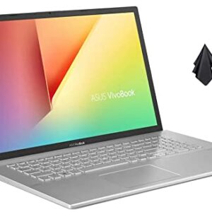 ASUS 2022 VivoBook 17 K712EA Thin and Light Laptop, 17.3” FHD Display, Intel Core i5-1135G7, 16GB DDR4 RAM, 512GB PCIe SSD, Backlit Keyboard, Wireless-AX, HDMI, Windows 10, Silver