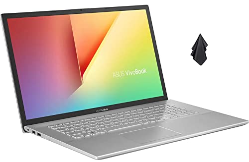 ASUS 2022 VivoBook 17 K712EA Thin and Light Laptop, 17.3” FHD Display, Intel Core i5-1135G7, 16GB DDR4 RAM, 512GB PCIe SSD, Backlit Keyboard, Wireless-AX, HDMI, Windows 10, Silver