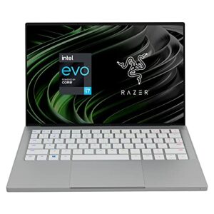 2021 razer book 13 i7-1165g7 16gb ram 512gb ssd intel iris xe graphics 13.4″ fhd+ 1920×1200 touchscreen mercury white windows 11 home