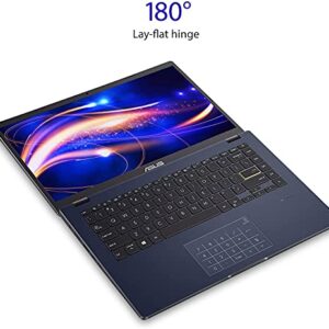 ASUS 2022 L410 Thin Light Student Laptop Computer, 14" FHD Display, Intel Celeron Processor, 4GB RAM, 512 GB Storage, 12Hours Battery, Backlit Keyboard, Windows 10 + 1 Year Microsoft 365, Star Black