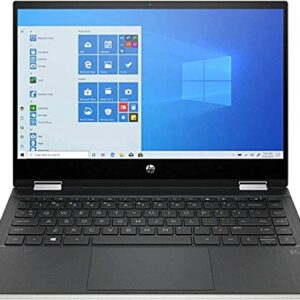 HP Flagship Pavilion X360 14 2-in-1 Laptop Computer 14" HD Anti-Glare Touchscreen 11th Gen Intel Core i3-1115G4 (Beats i5-1035G4) 8GB RAM 512GB SSD HDMI USB-C B&O Audio Win10 Pro Silver + Pen