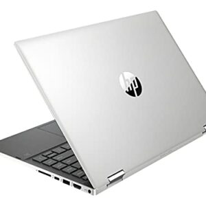 HP Flagship Pavilion X360 14 2-in-1 Laptop Computer 14" HD Anti-Glare Touchscreen 11th Gen Intel Core i3-1115G4 (Beats i5-1035G4) 8GB RAM 512GB SSD HDMI USB-C B&O Audio Win10 Pro Silver + Pen