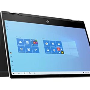 HP Flagship Pavilion X360 14 2-in-1 Laptop Computer 14" HD Anti-Glare Touchscreen 11th Gen Intel Core i3-1115G4 (Beats i5-1035G4) 8GB RAM 512GB SSD HDMI USB-C B&O Audio Win10 Pro Silver + Pen