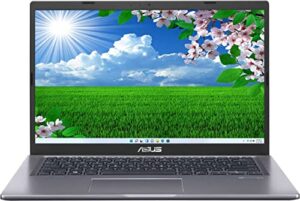 asus 2023 newest vivobook laptop, 14 inch display, amd ryzen 3 3250u processor, 20gb ram, 512gb ssd, amd radeon graphics, bluetooth, webcam, windows 11 in s mode, bundle with jawfoal