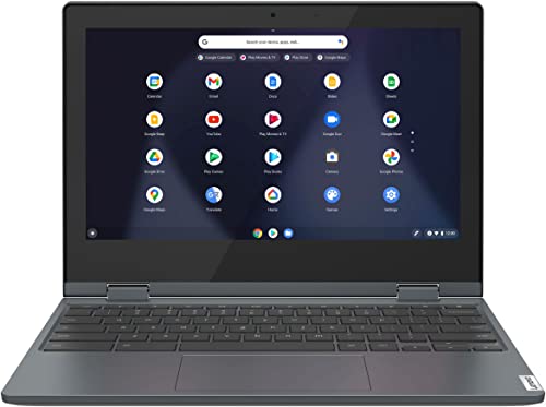 Lenovo IdeaPad Flex 3 Chromebook 2-in-1 11.6" HD Touchscreen Convertible Slim Thin Light Laptop Business & Student, Intel Celeron N4020 Processor, 4GB RAM 64GB eMMC + 128GB SD Card, WiFi, Chrome OS