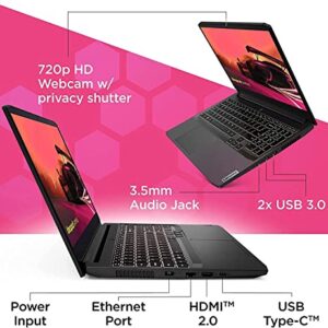 2022 Lenovo IdeaPad 3 Gaming Laptop 15.6" 120Hz, NVIDIA GeForce RTX 3050 Ti 4GB GDDR6, 6-core AMD Ryzen 5-5600H(up to 4.2GHz), 16GB RAM 512GB SSD, Windows 11 (32GB RAM | 1TB PCIe SSD)