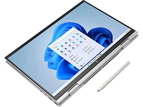 2022 HP Envy X360 15.6" FHD IPS Touchscreen 2-in-1 Laptop 11th Intel Core i7-1195G7 Iris Xe Graphics 32GB DDR4 1TB SSD Thunderbolt 4 WiFi 6 Backlit KB FP Reader Win 11 Pro Stylus Pen w/ RATZK 32GB