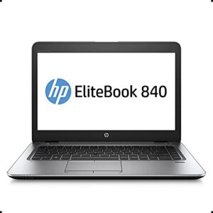 hp elitebook 840 g3 laptop intel i7-6600u 2.6ghz, 16gb ram, 512gb ssd, windows 10 pro (renewed)