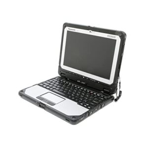 panasonic toughbook 2-in-1 cf-20 win 10 pro, intel i5, 256gb ssd, 8gb ram, bridge battery cf-20g0205vm