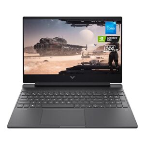 hp newest victus 15.6″ fhd 144 hz gaming laptop, intel core i5-12450h processor, nvidia geforce gtx 1650, 16gb ram, 1tb ssd, hdmi, sd card reader, backlit keyboard, wi-fi 6, windwos 11 home