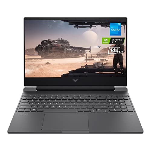 HP Newest Victus 15.6" FHD 144 Hz Gaming Laptop, Intel Core i5-12450H Processor, NVIDIA GeForce GTX 1650, 16GB RAM, 1TB SSD, HDMI, SD Card Reader, Backlit Keyboard, Wi-Fi 6, Windwos 11 Home