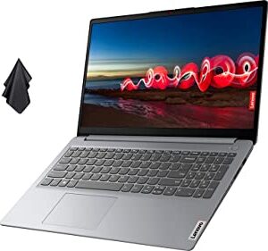 Lenovo IdeaPad Laptop, 15.6" FHD Touch-Screen Display, AMD Ryzen 7 5700U(Beats i7-1180G7), Wi-Fi, HDMI, Wireless-AX, Cloud Grey, Windows 11 (24GB RAM | 1 TB PCIe SSD)