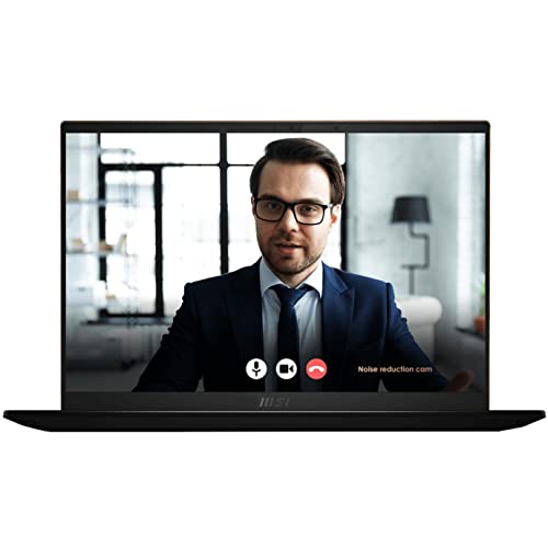 MSI Summit E16 Flip 16" QHD+ Touch Ultra Thin 2-in-1 Business Laptop: Intel Core i7-1260P RTX 3050 16GB LPDDR5 512GB NVMe, 360-Degree Flip, Thunderbolt 4, MSI Pen, Win 11 Pro: Ink Black A12UDT-008