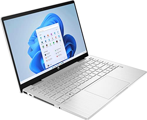 HP - Pavilion x360 2-in-1 14" Touch-Screen Laptop - Intel Core i5 - 8GB Memory - 512GB SSD - Natural Silver - Mode 14-ek0033dx