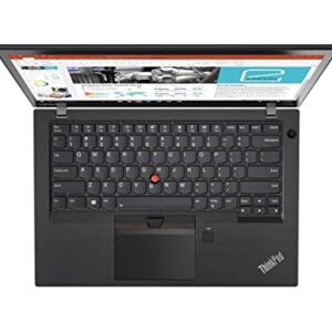 Lenovo ThinkPad T470S 14" FHD Business Laptop, Core i7-6600U 2.6GHz, 20GB RAM, 512GB SSD, CAM, Windows 10 Pro (Renewed)