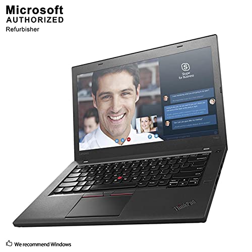 Lenovo ThinkPad T460 14 Inch Business Laptop, Intel Core i5 6300U up to 3.0GHz, 16GB RAM, 1TB SSD, WiFi, mDP, HDMI, Windows 10 64 Bit-Multi-Language Supports English/Spanish/French (Renewed)