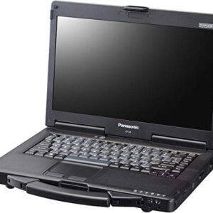 Panasonic Toughbook CF-53 MK4, i5-4310M 2.00GHz, 14 HD Touchscreen, 8GB, 480GB SSD, Windows 10 Pro, WiFi, Bluetooth, DVD (Renewed)