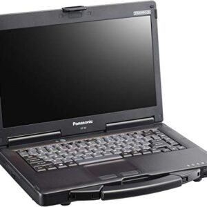 Panasonic Toughbook CF-53 MK4, i5-4310M 2.00GHz, 14 HD Touchscreen, 8GB, 480GB SSD, Windows 10 Pro, WiFi, Bluetooth, DVD (Renewed)