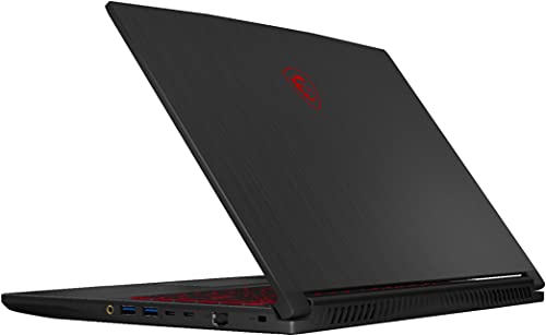 2021 MSI GF65 Gaming Laptop, 15.6" FHD 144Hz IPS Display, Intel Six-Core i5-10500H Processor, NVIDIA GeForce RTX 3060 GDDR6, 16GB RAM, 1TB PCIe NVMe SSD, WiFi 6, Backlit KB, HDMI, Windows 10, Black