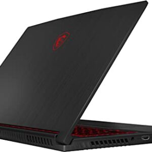 2021 MSI GF65 Gaming Laptop, 15.6" FHD 144Hz IPS Display, Intel Six-Core i5-10500H Processor, NVIDIA GeForce RTX 3060 GDDR6, 16GB RAM, 1TB PCIe NVMe SSD, WiFi 6, Backlit KB, HDMI, Windows 10, Black