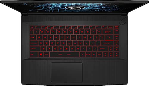 2021 MSI GF65 Gaming Laptop, 15.6" FHD 144Hz IPS Display, Intel Six-Core i5-10500H Processor, NVIDIA GeForce RTX 3060 GDDR6, 16GB RAM, 1TB PCIe NVMe SSD, WiFi 6, Backlit KB, HDMI, Windows 10, Black