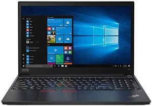 lenovo thinkpad e15 (20t80005us) laptop, 15.6″ fhd display, amd ryzen 5 4500u upto 4.0ghz, 8gb ram, 256gb nvme ssd, hdmi, displayport via usb-c, card reader, wi-fi, bluetooth, windows 10 pro