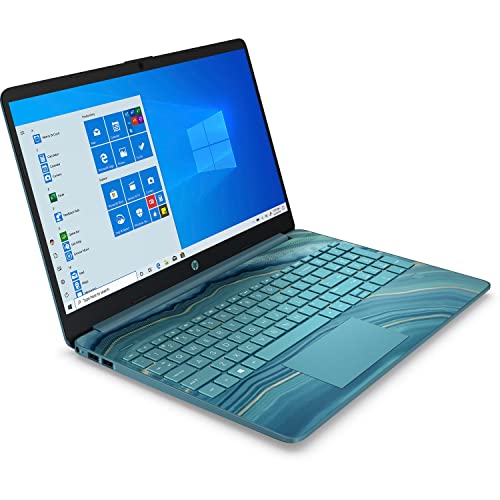 HP Laptop 15-dy2026ds 15.6" HD (1366 x 768) Touchscreen, Intel Pentium Gold 7505, Intel UHD Graphics, 8GB DDR4 RAM, 256GB SSD Storage, Windows 11 Home, Underwater Teal (Renewed)