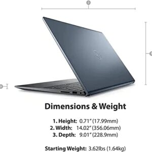 Dell Newest Inspiron 5515 15.6''FHD LED Touchscreen Business Laptop, AMD Ryzen 5 5500U (>i7-1065G7), 16GB RAM, 512GB SSD, Webcam, Backlit Keyboard, Fingerprint Reader, WiFi 6, Windows 10 Pro