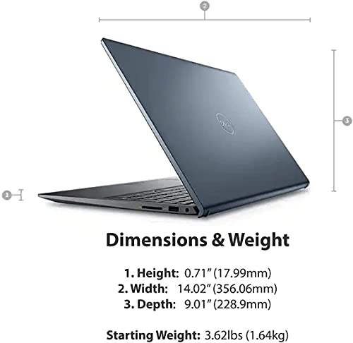 Dell Newest Inspiron 5515 15.6''FHD LED Touchscreen Business Laptop, AMD Ryzen 5 5500U (>i7-1065G7), 16GB RAM, 512GB SSD, Webcam, Backlit Keyboard, Fingerprint Reader, WiFi 6, Windows 10 Pro