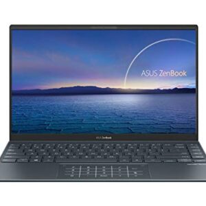 Newest Asus Zenbook 14" IPS FHD NanoEdge Bezel Display Ultra-Slim Laptop, 4th Gen AMD Ryzen 7 4700U 8-Core, 16GB RAM, 1TB PCIe SSD, Backlit Keyboard, NumberPad, Windows 10 Pro, Pine Gray