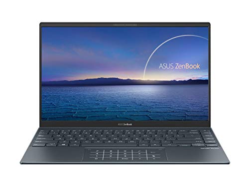 Newest Asus Zenbook 14" IPS FHD NanoEdge Bezel Display Ultra-Slim Laptop, 4th Gen AMD Ryzen 7 4700U 8-Core, 16GB RAM, 1TB PCIe SSD, Backlit Keyboard, NumberPad, Windows 10 Pro, Pine Gray