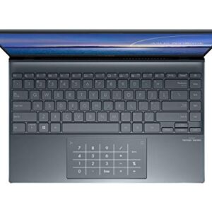 Newest Asus Zenbook 14" IPS FHD NanoEdge Bezel Display Ultra-Slim Laptop, 4th Gen AMD Ryzen 7 4700U 8-Core, 16GB RAM, 1TB PCIe SSD, Backlit Keyboard, NumberPad, Windows 10 Pro, Pine Gray