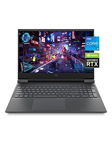 HP Victus 16-d0020nr 16.1” FHD Gaming Laptop, NVIDIA GeForce RTX 3050, Intel Core i5-11260H, 8GB RAM, 512GB SSD Windows 10 Home(2021)(Renewed)