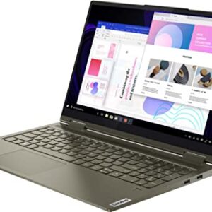 2022 LENOVO Yoga 7i 2-in-1 laptop 15.6 inch FHD Touchscreen Intel EVO Platform 11th Core i7-1165G7 Iris Xe Graphics 12GB DDR4 1TB SSD WI-FI 6 Thunderbolt 4.0 Backlit KB with Fingerprint Windows 10 Pro