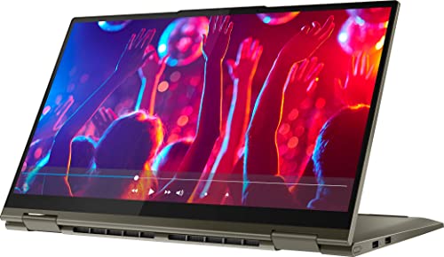 2022 LENOVO Yoga 7i 2-in-1 laptop 15.6 inch FHD Touchscreen Intel EVO Platform 11th Core i7-1165G7 Iris Xe Graphics 12GB DDR4 1TB SSD WI-FI 6 Thunderbolt 4.0 Backlit KB with Fingerprint Windows 10 Pro