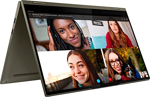 2022 LENOVO Yoga 7i 2-in-1 laptop 15.6 inch FHD Touchscreen Intel EVO Platform 11th Core i7-1165G7 Iris Xe Graphics 12GB DDR4 1TB SSD WI-FI 6 Thunderbolt 4.0 Backlit KB with Fingerprint Windows 10 Pro