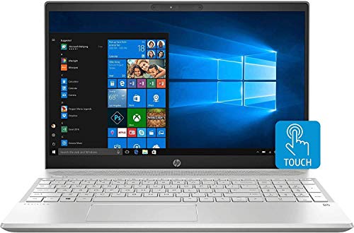 2021 Newest HP 15.6" FHD Touchscreen Business Laptop 10th Gen Intel Quad Core i5-1035G1, 16GB RAM 512GB SSD WiFi, HDMI, Onlineclass, Webcam Windows 10 Pro | 32GB PCS USB Card