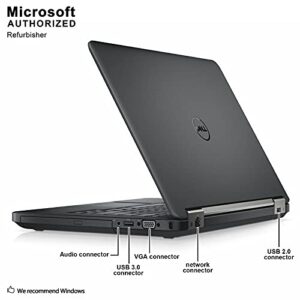 Dell Latitude E5440 14 Inch Laptop PC, Intel Core i3 4010U 1.7GHz, 8G DDR3L, 128G SSD, DVD, WiFi, VGA, HDMI, Windows 10 64 Bit-Multi-Language Supports English/Spanish/French(Renewed)