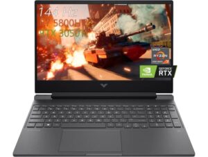 hp 2022 victus 15 gaming laptop, 15.6″ fhd 144hz micro-edge display, amd ryzen 7 5800h(up to 4.4ghz), nvidia rtx 3050ti (32gb ram | 1tb ssd)