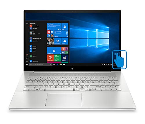 HP Envy 17t CG Home and Business Laptop (Intel i7-1165G7 4-Core, 16GB RAM, 256GB PCIe SSD + 1TB HDD, NVIDIA MX450, 17.3" Touch Full HD (1920x1080), Fingerprint, WiFi, Bluetooth, Win 11 Pro) with Hub