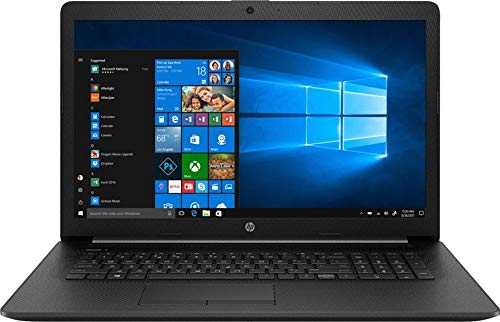 HP 2019 17.3" HD+ Flagship Home & Business Laptop, Intel Quad Core i5-8265U Processor Upto 3.9GHz, 8GB RAM, 256GB SSD, DVD-RW, WiFi, HDMI, GbE LAN, Bluetooth, Windows 10, Black