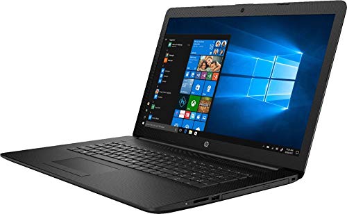 HP 2019 17.3" HD+ Flagship Home & Business Laptop, Intel Quad Core i5-8265U Processor Upto 3.9GHz, 8GB RAM, 256GB SSD, DVD-RW, WiFi, HDMI, GbE LAN, Bluetooth, Windows 10, Black