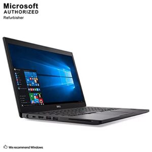 Latitude 7480 14 Business Notebook, 14 HD Anti-Glare, Intel Core i5-6300U 2.4GHz Dual-Core, 16GB DDR4, 256GB Solid State Drive, Webcam, Bluetooth, Windows 10Pro (Renewed)