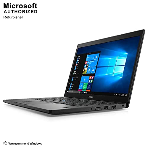 Latitude 7480 14 Business Notebook, 14 HD Anti-Glare, Intel Core i5-6300U 2.4GHz Dual-Core, 16GB DDR4, 256GB Solid State Drive, Webcam, Bluetooth, Windows 10Pro (Renewed)